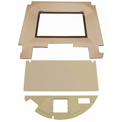 CR55H Main Headliner, Sailcloth Tan Vinyl w/ Formed Plastic – Farmgrit